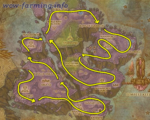 Wow Tbc Netherstorm Map Annighoul